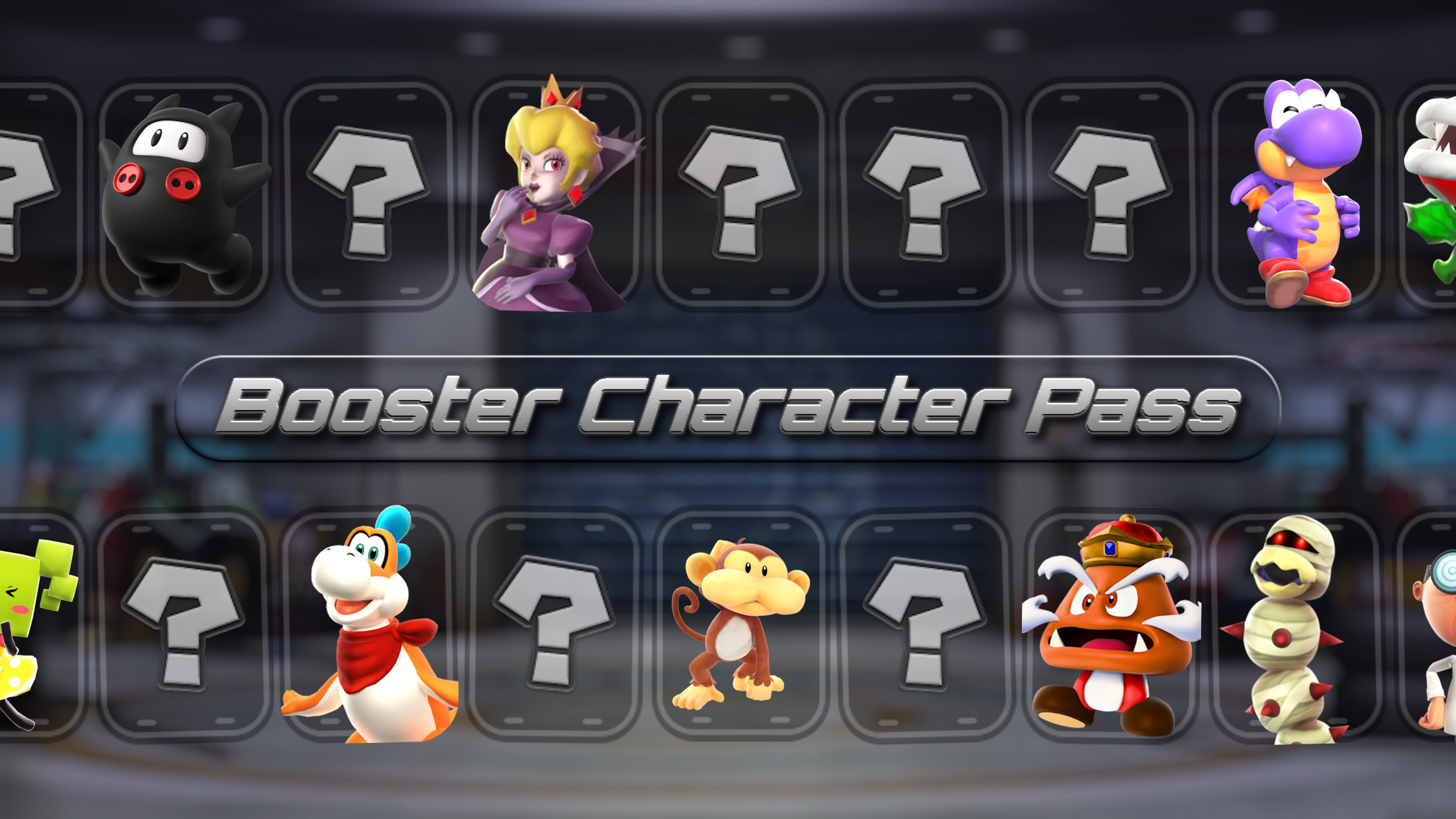 Booster Character Pass Work In Progress for Mario Kart 8 Deluxe | MK8D ...