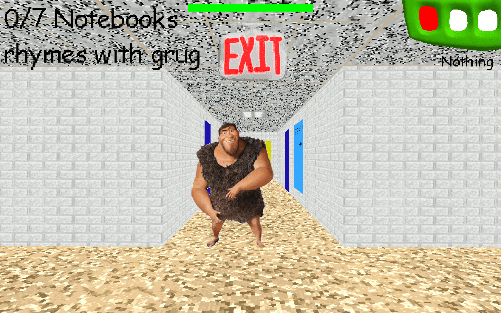 the croods basics in the croods Work In Progress for Baldi's Basics ...