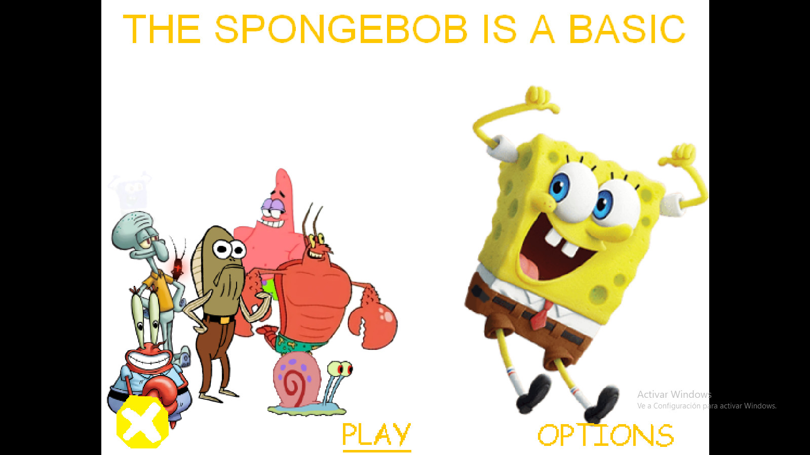 [SENSITIVE CONTENT] THE SPONGEBOB IS A BASIC Work In Progress for Baldi ...