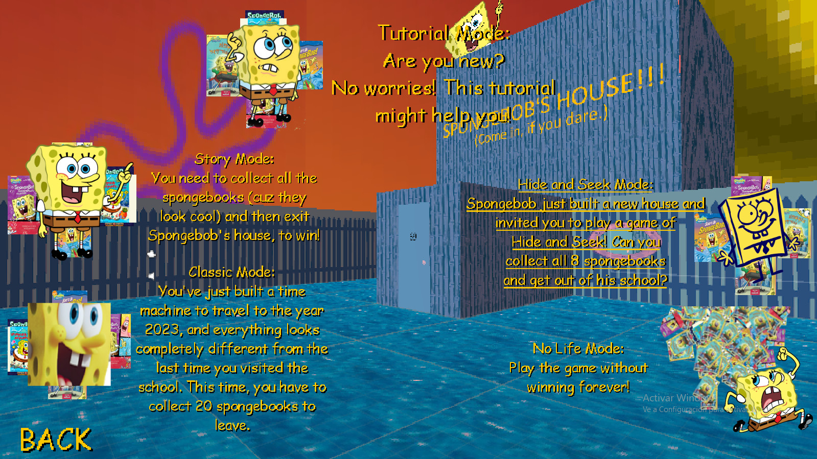 [SENSITIVE CONTENT] THE SPONGEBOB IS A BASIC Work In Progress for Baldi ...