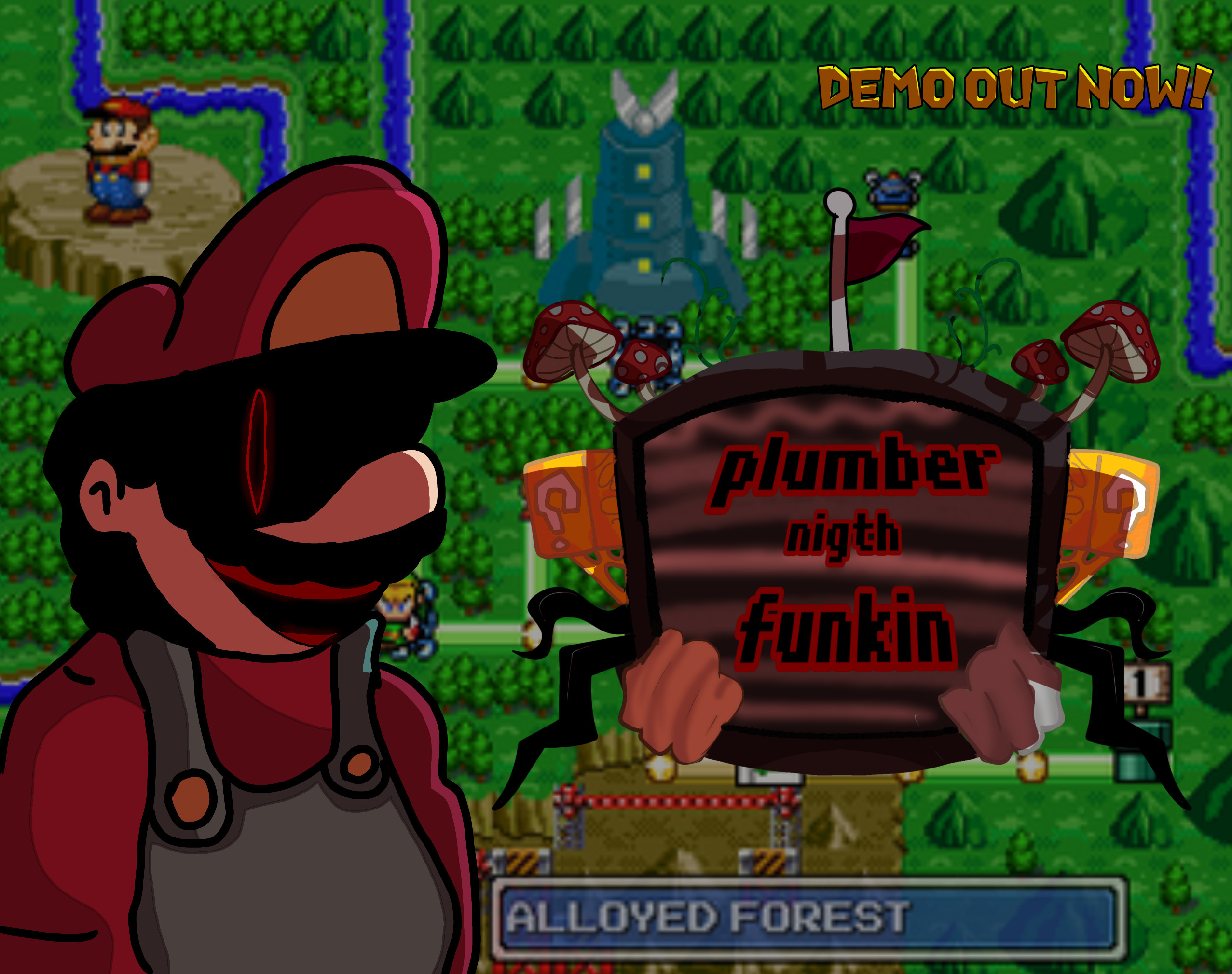 [SENSITIVE CONTENT] Plumber Night Funkin Work In Progress for Friday ...