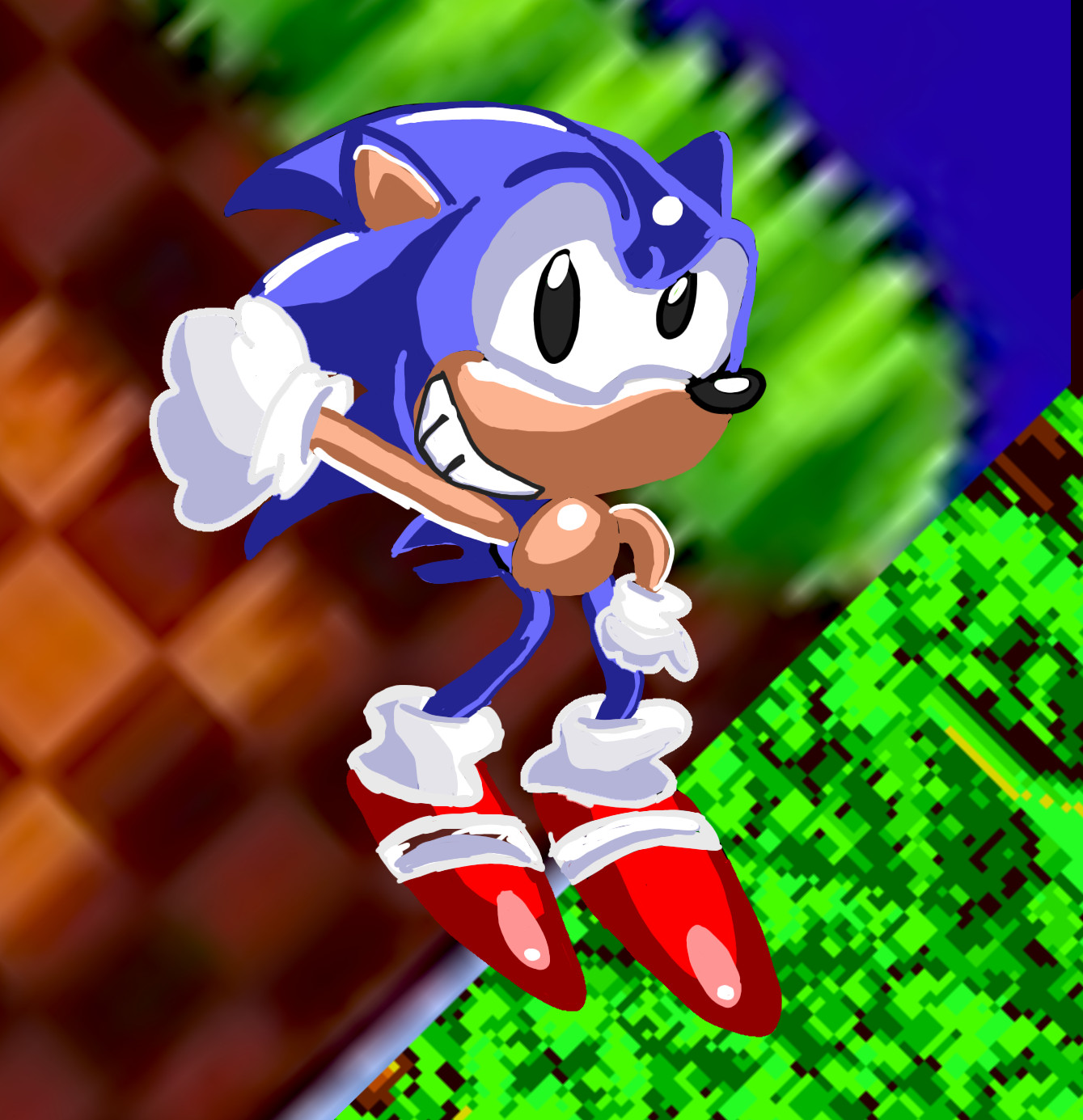 Vibrant Sonic Demo Work In Progress for Sonic 3 A.I.R. | S3AIR Works In ...