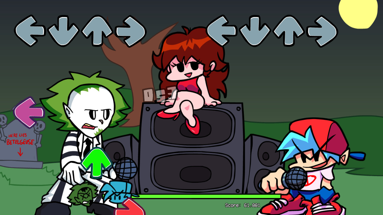 [SENSITIVE CONTENT] Playable Beetlejuice in V-Slice Work In Progress ...