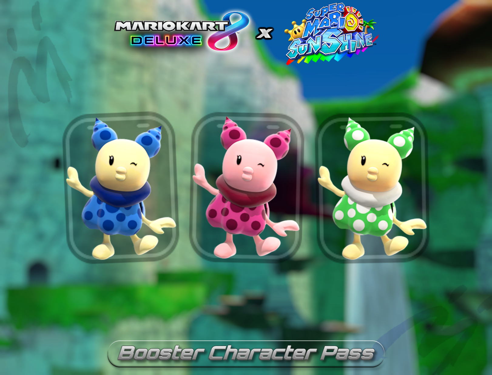 Booster Character Pass Work In Progress for Mario Kart 8 Deluxe | MK8D ...