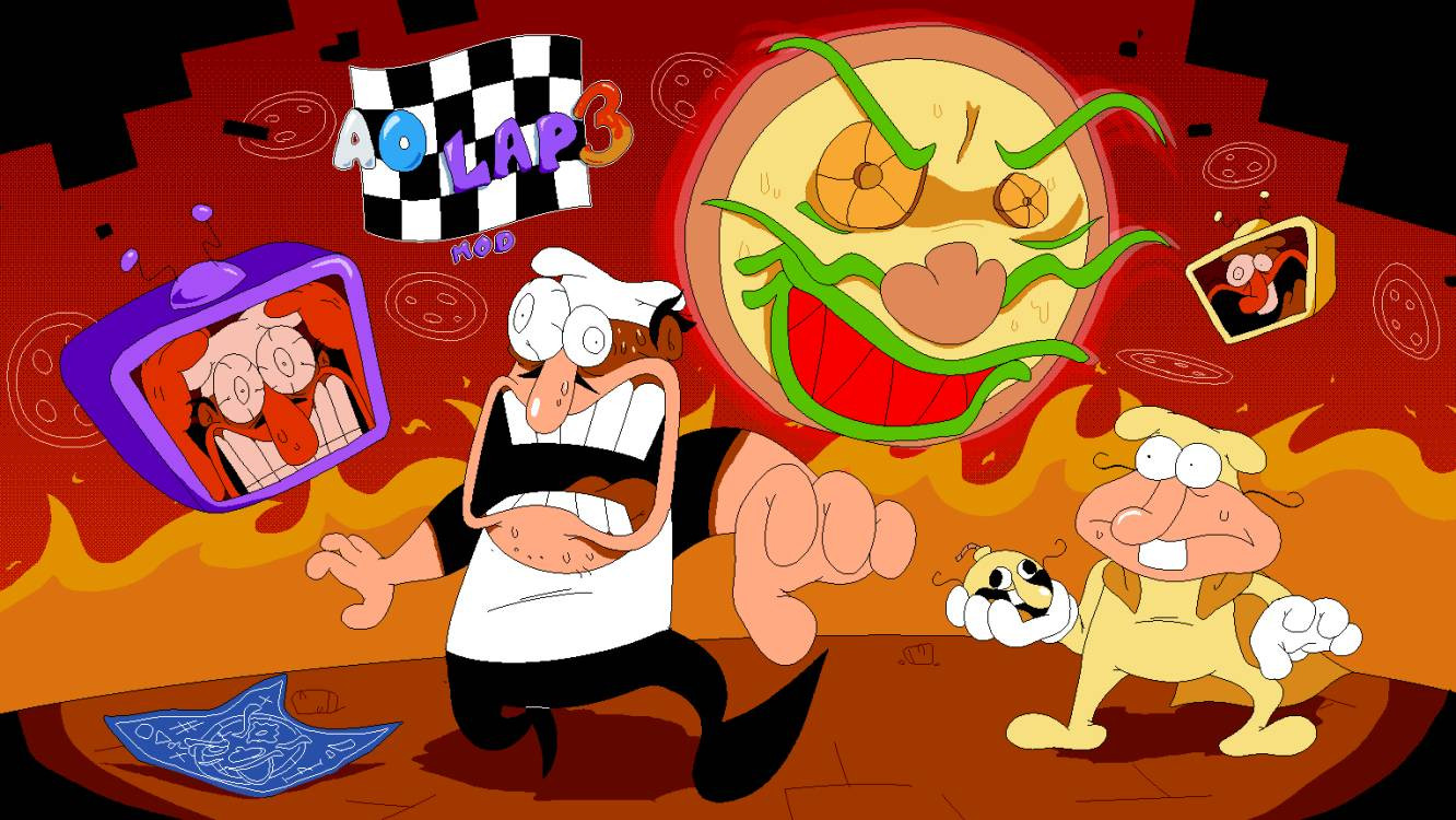 An Ordinary Lap 3 Mod Work In Progress for Pizza Tower | PT Works In Progress