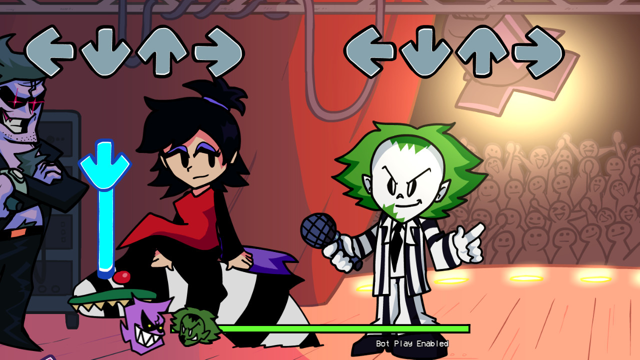 [SENSITIVE CONTENT] Playable Beetlejuice in V-Slice Work In Progress ...