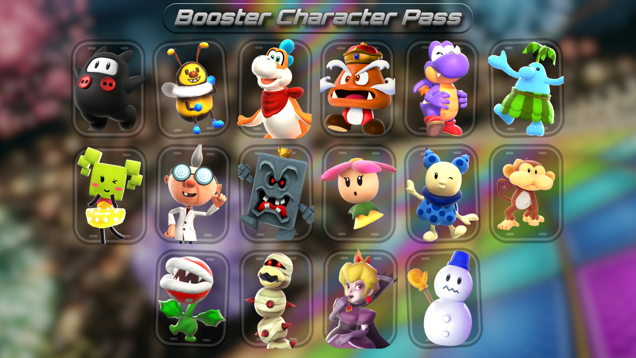 Booster Character Pass Work In Progress for Mario Kart 8 Deluxe | MK8D ...