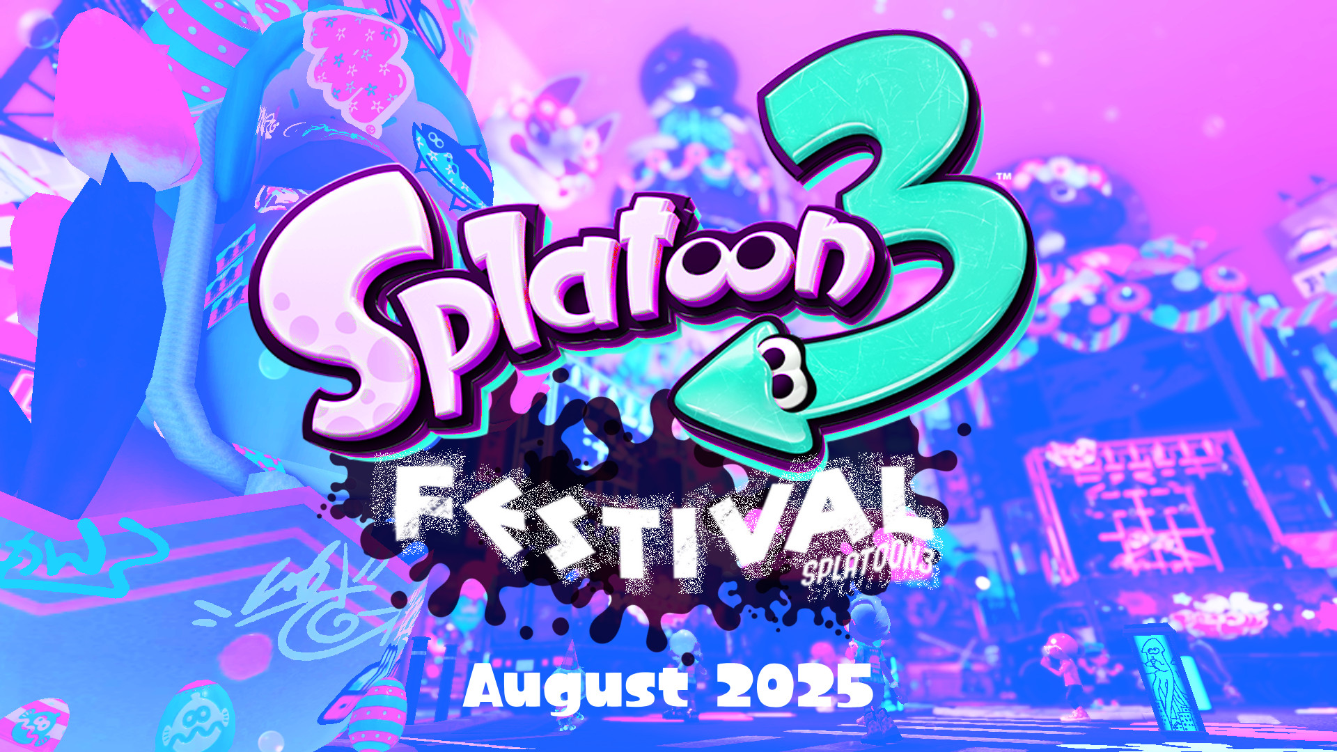 Splatoon 3 Festival Work In Progress for Splatoon 3 | Splatoon 3 Works ...