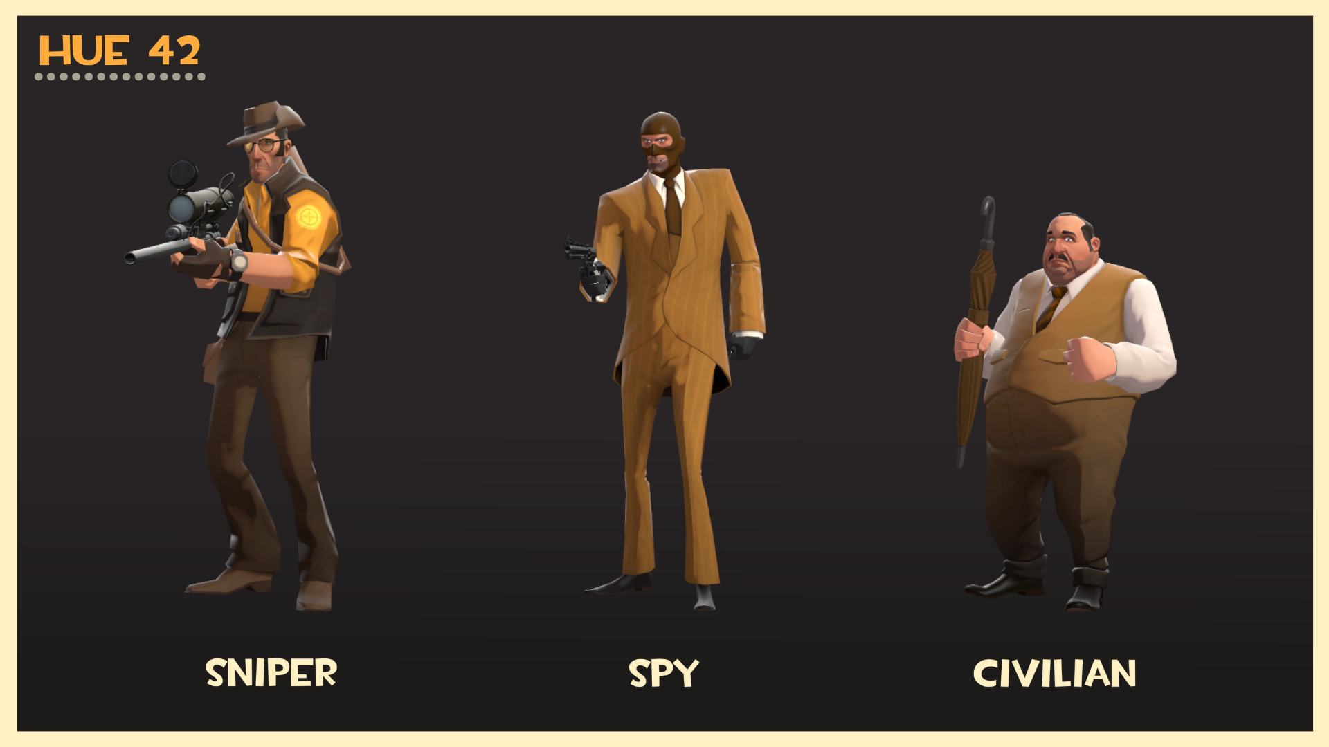 Hue42 YLW Team Hue Shift Work In Progress for Team Fortress 2 ...