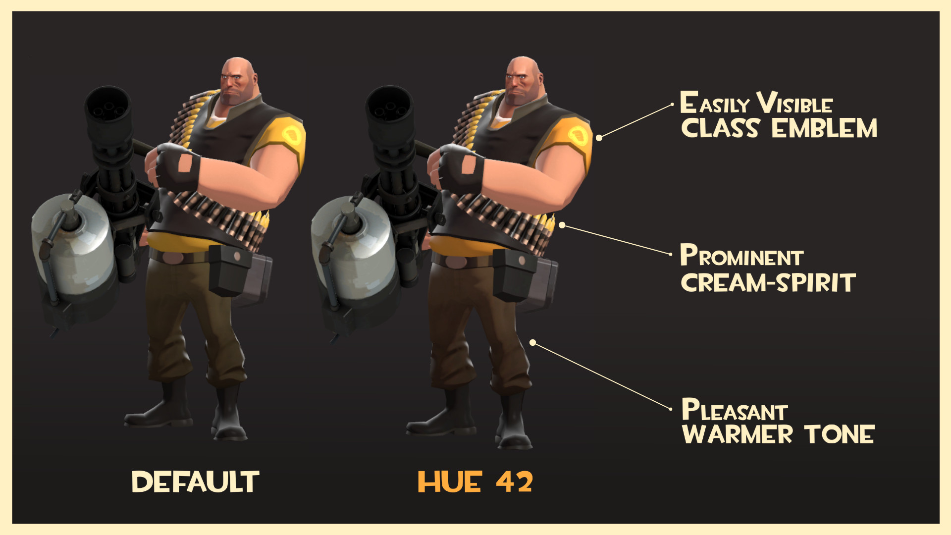 Hue42 YLW Team Hue Shift Work In Progress for Team Fortress 2 ...