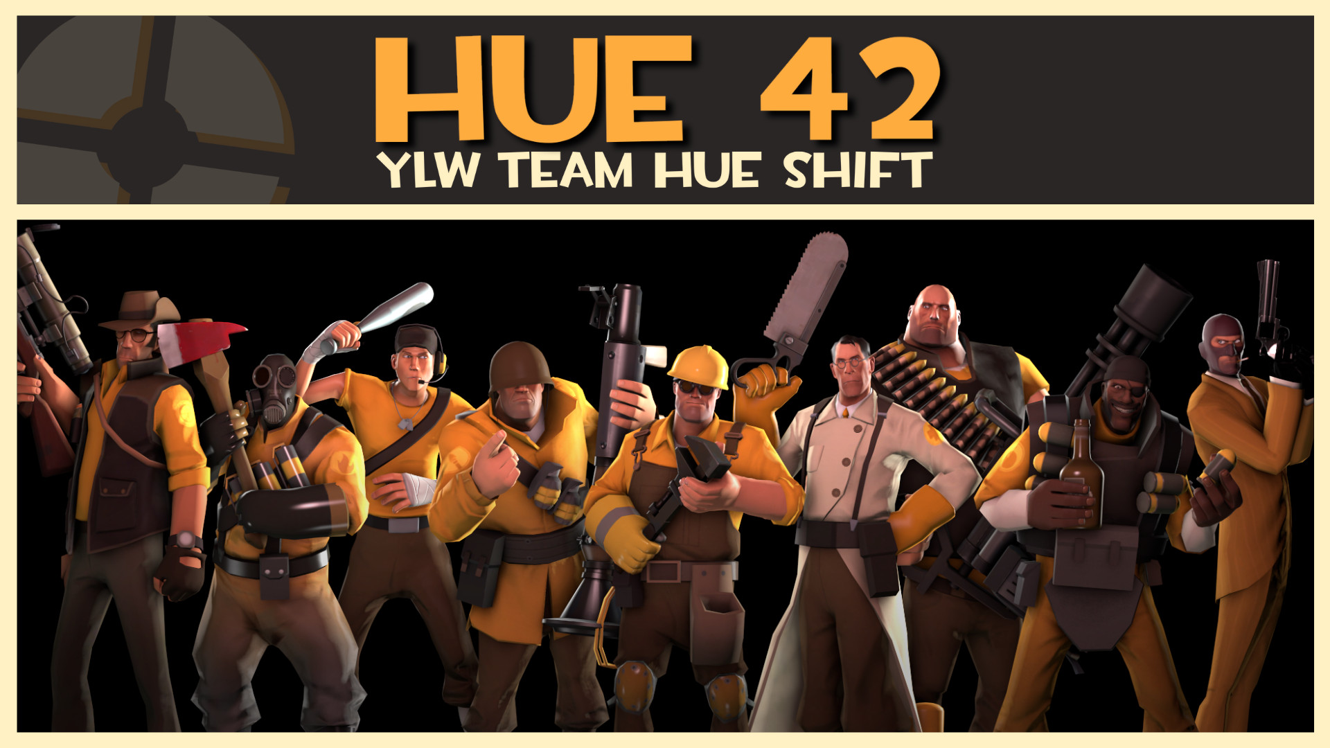 Hue42 YLW Team Hue Shift Work In Progress for Team Fortress 2 ...