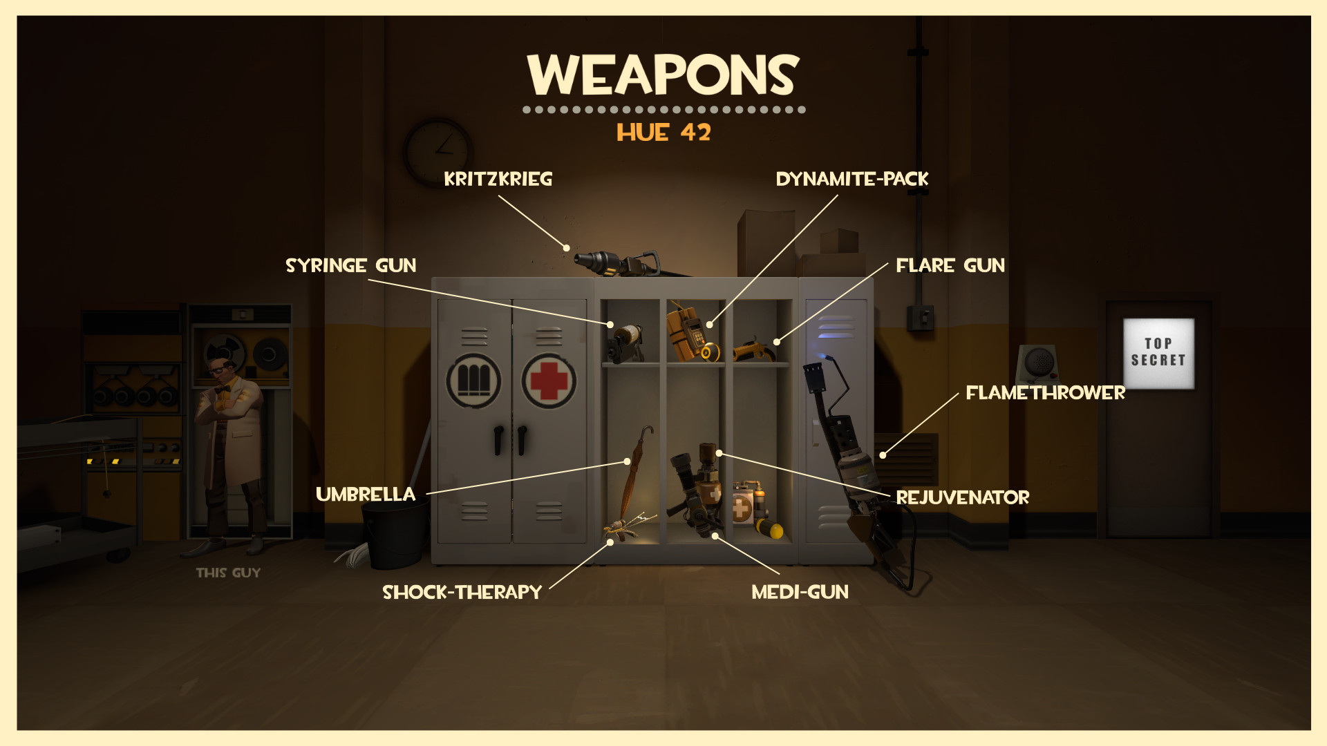 Hue42 YLW Team Hue Shift Work In Progress for Team Fortress 2 ...