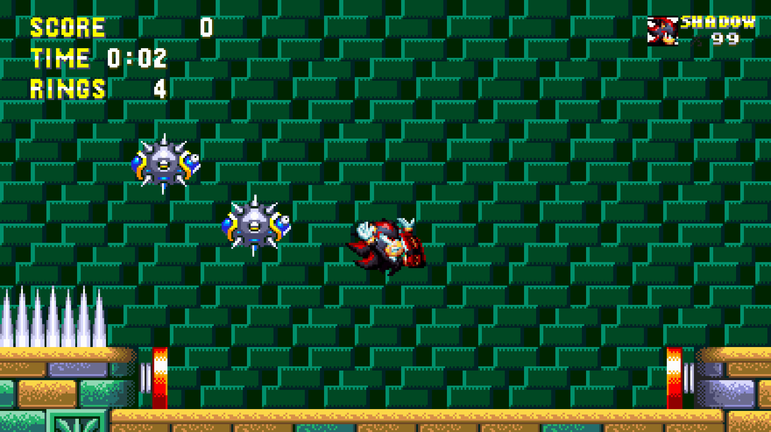 Remixed Shadow with Abilities Work In Progress for Sonic 3 A.I.R ...