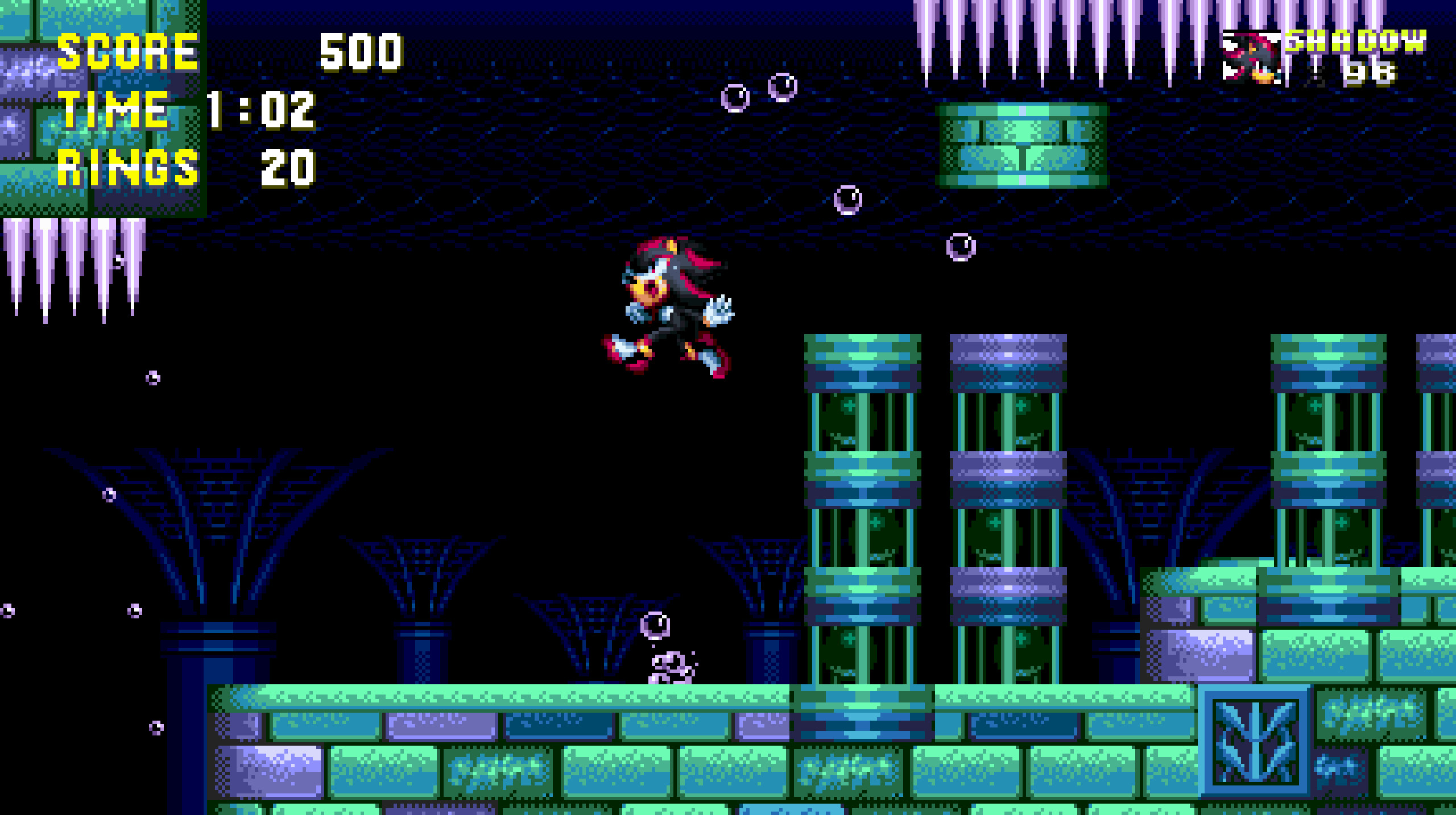 Remixed Shadow with Abilities Work In Progress for Sonic 3 A.I.R ...