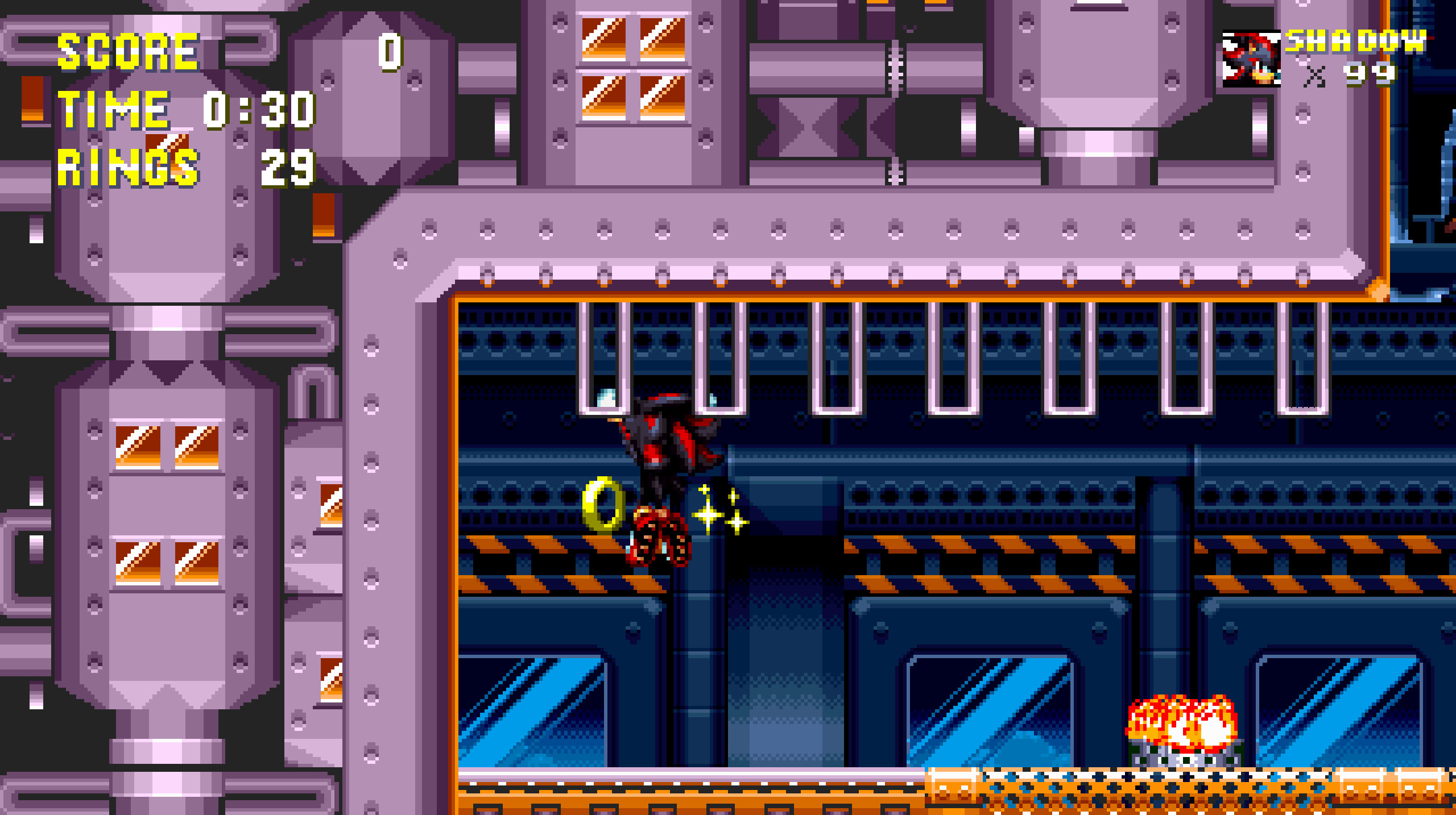 Remixed Shadow with Abilities Work In Progress for Sonic 3 A.I.R ...