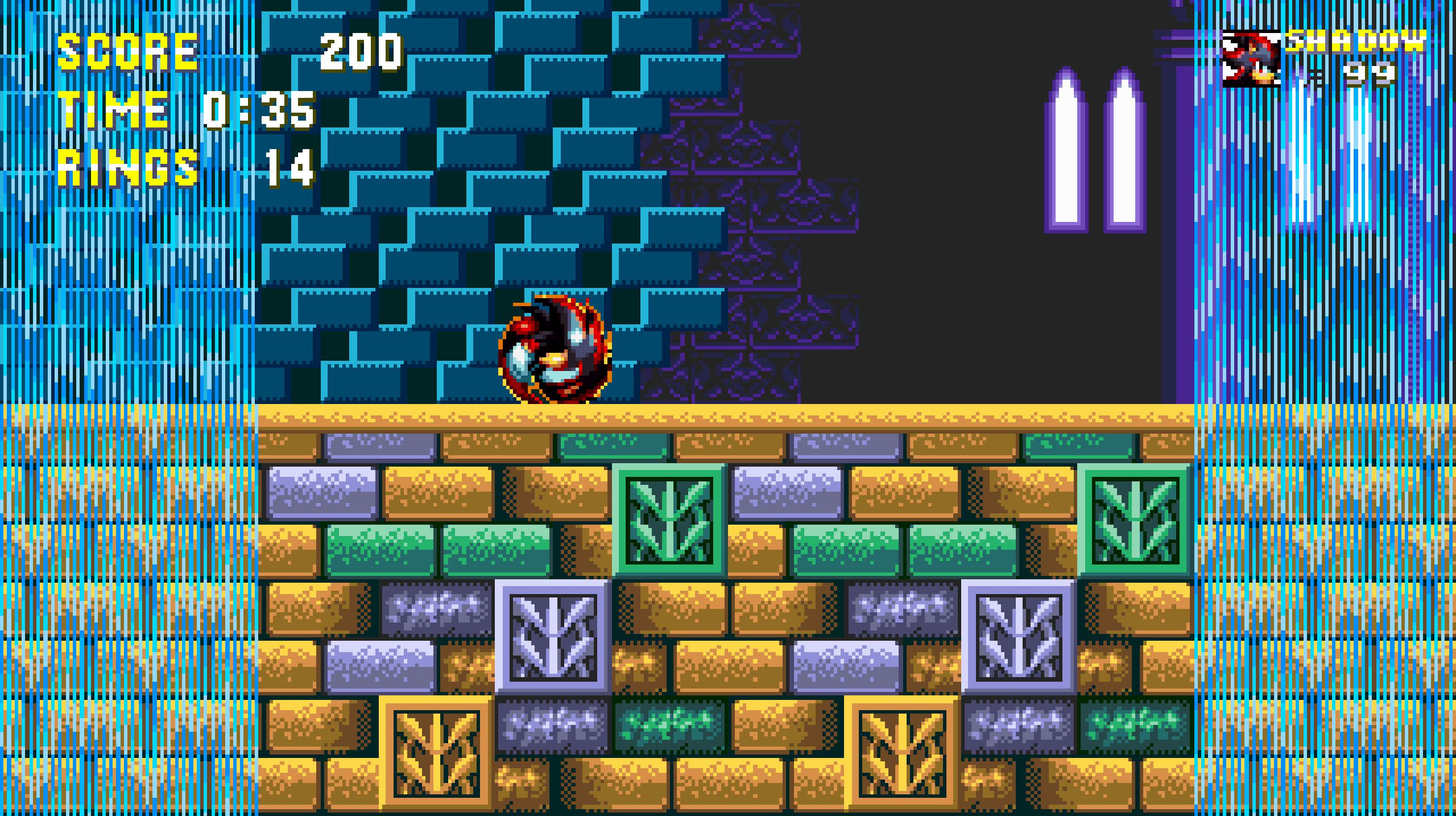 Remixed Shadow with Abilities Work In Progress for Sonic 3 A.I.R ...