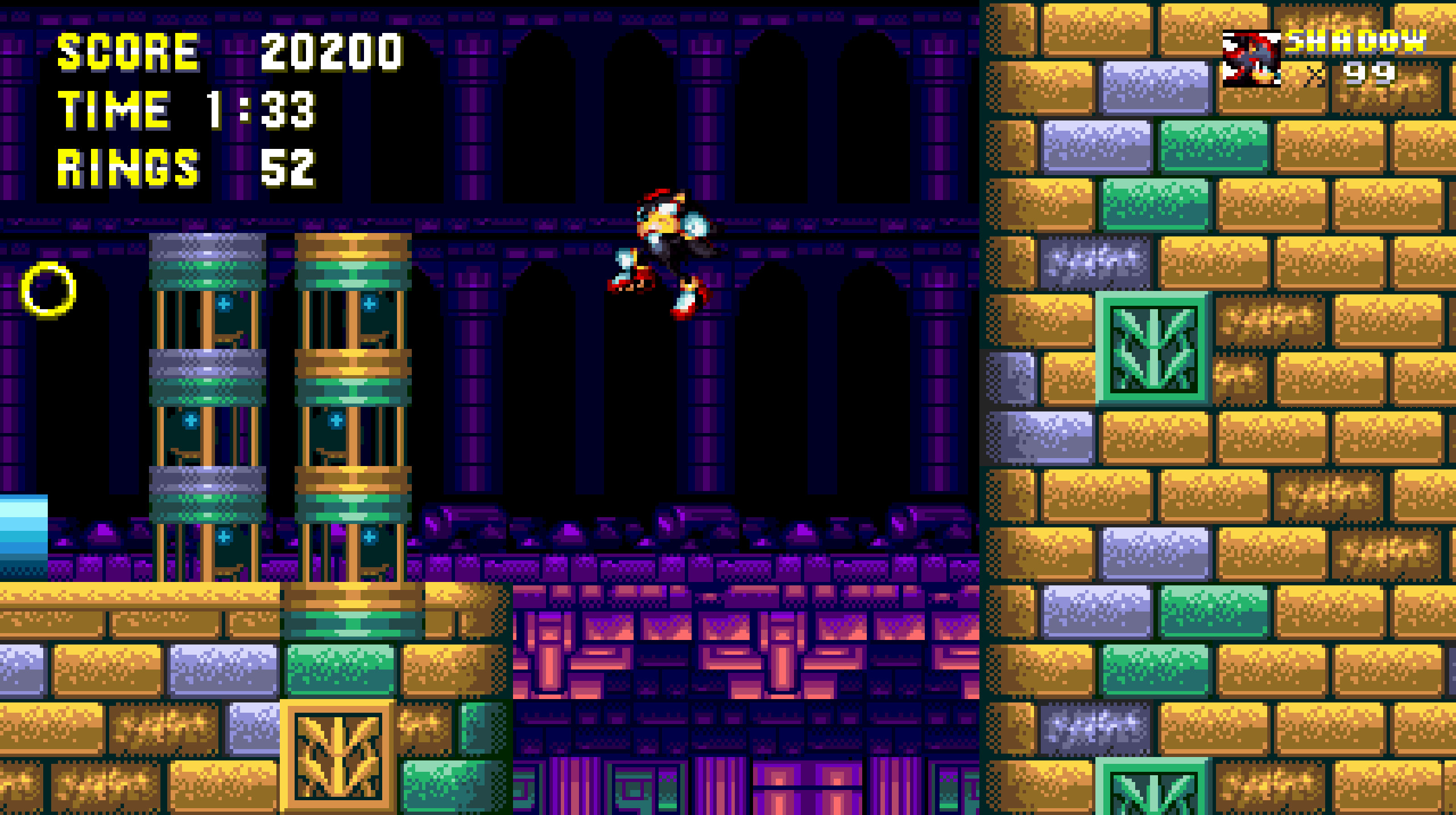 Remixed Shadow with Abilities Work In Progress for Sonic 3 A.I.R ...