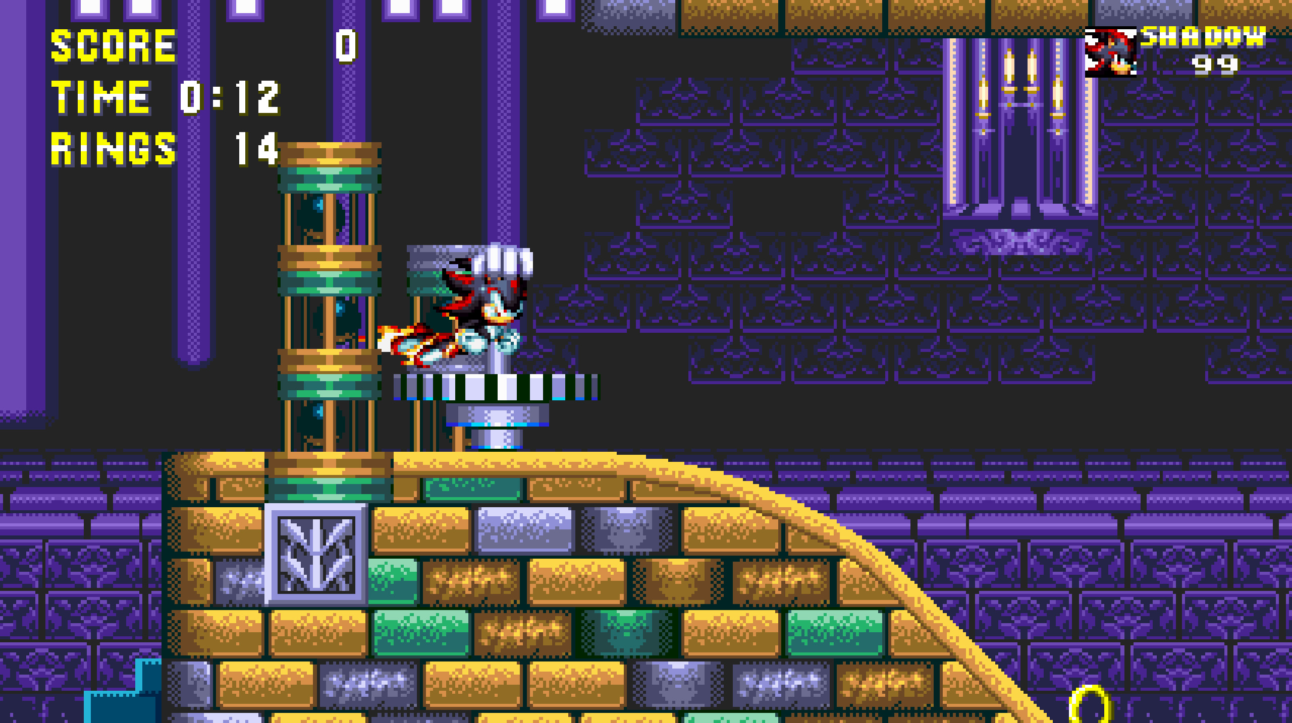 Remixed Shadow with Abilities Work In Progress for Sonic 3 A.I.R ...