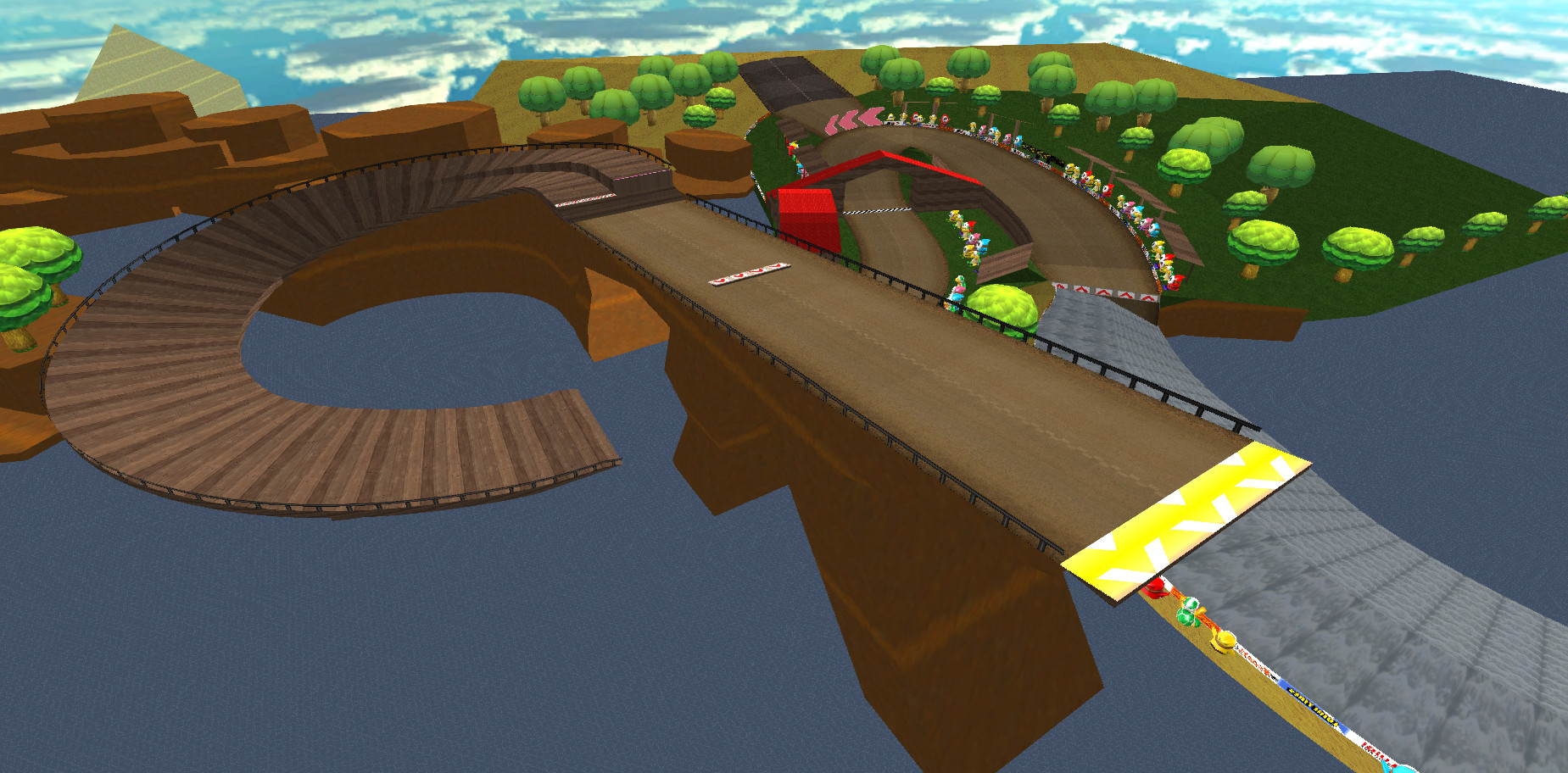 SW2 Faraway Oasis Work In Progress for Mario Kart Wii | MKWii Works In ...