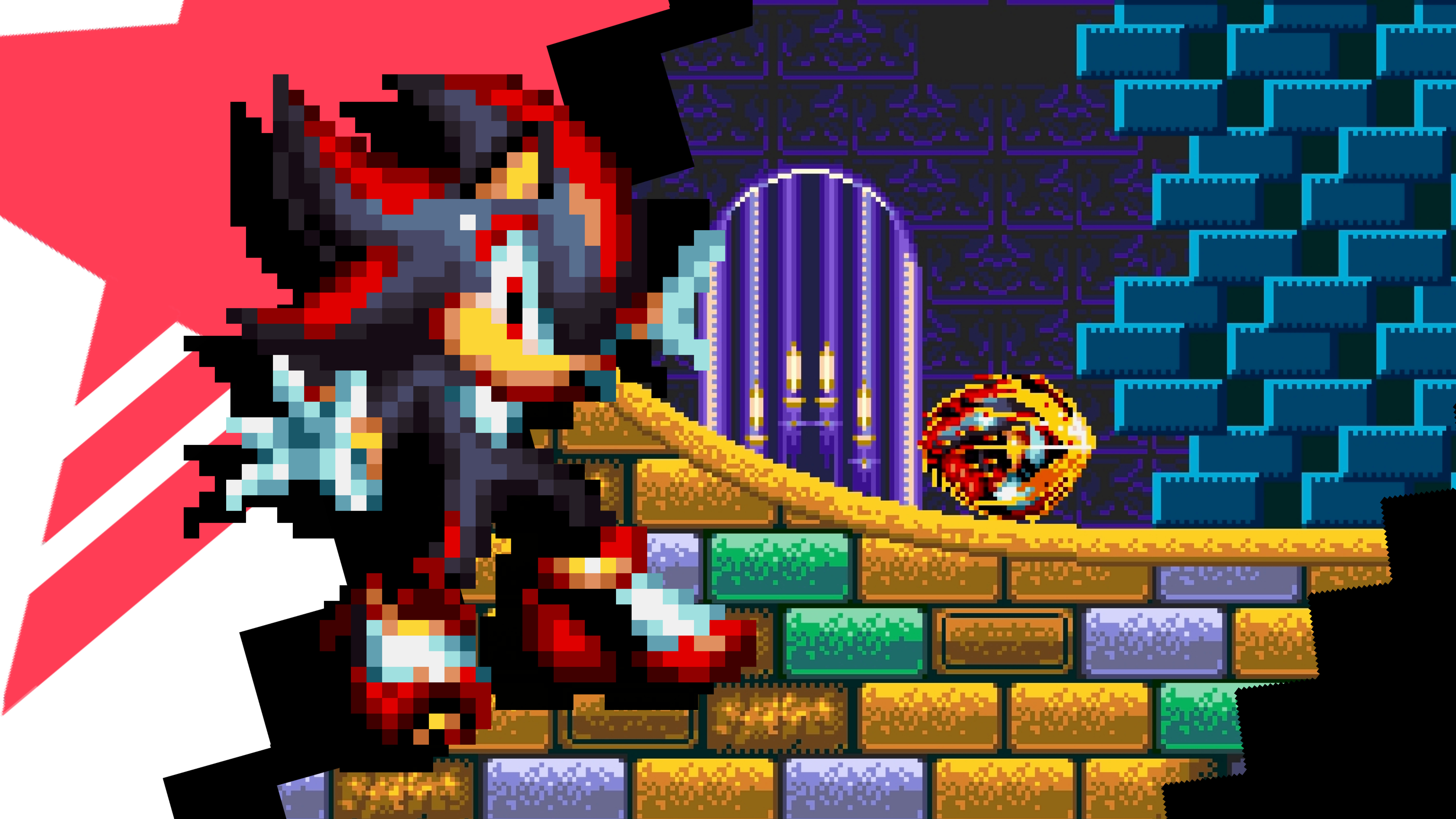 Remixed Shadow with Abilities Work In Progress for Sonic 3 A.I.R ...