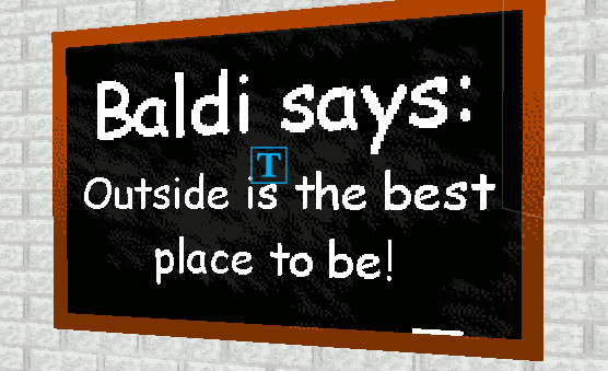 HOPE Work In Progress for Baldi's Basics | Baldi Works In Progress