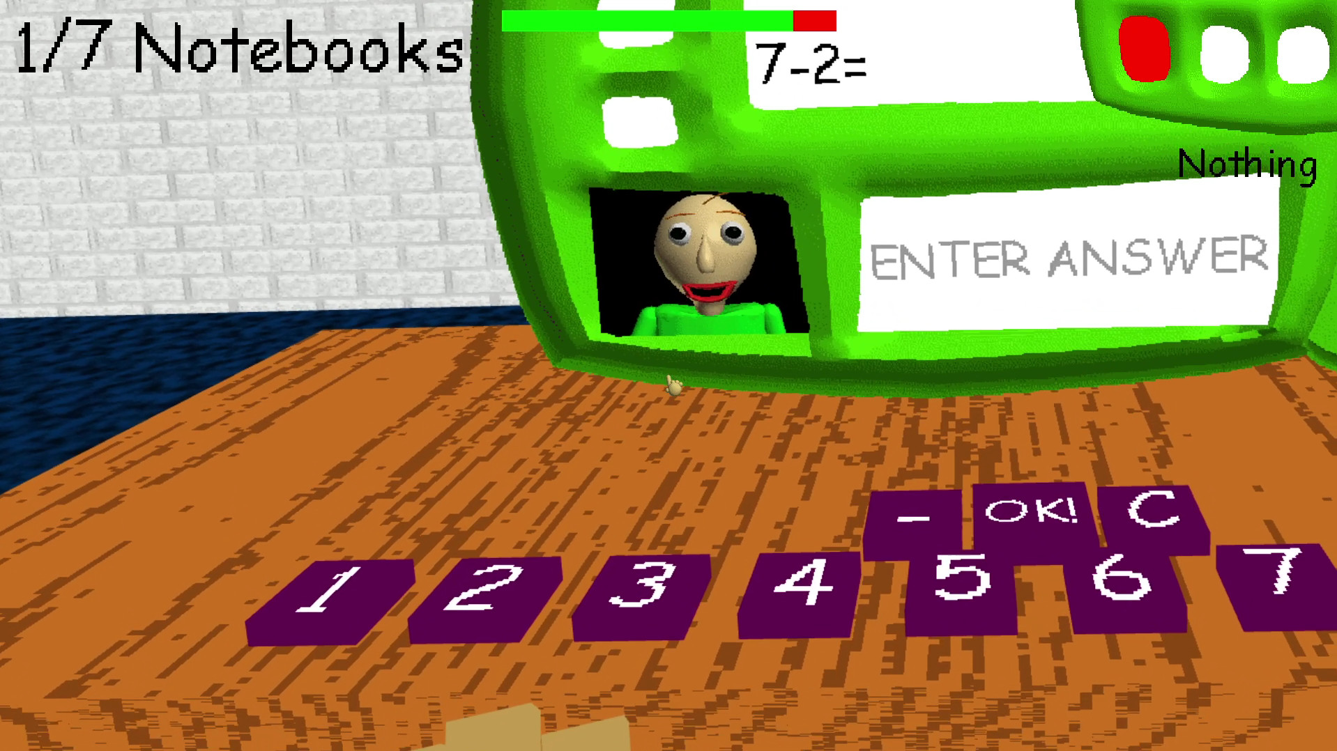 Baldi's Basics VR Work In Progress for Baldi's Basics | Baldi Works In ...