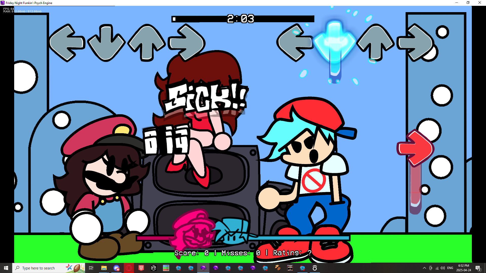 FNF Mario's Cartridge Rejects demo 1 (WIP page) Work In Progress for ...