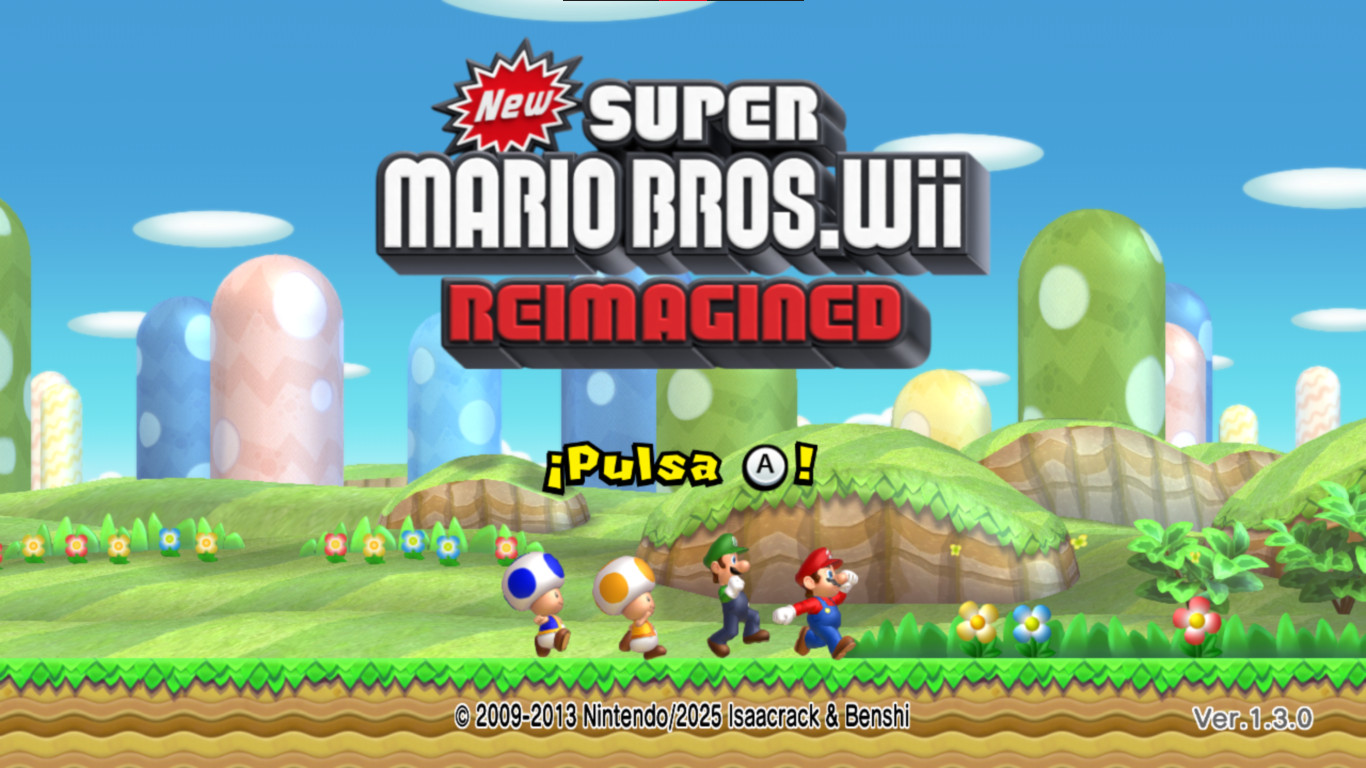 New SUPER MARIO BROS. Wii REIMAGINED Work In Progress for New Super ...