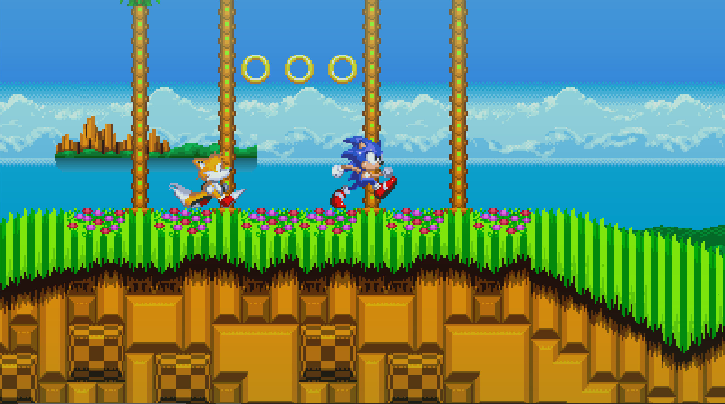 Emerald Hill Zone Work In Progress for Sonic 3 A.I.R. | S3AIR Works In Progress