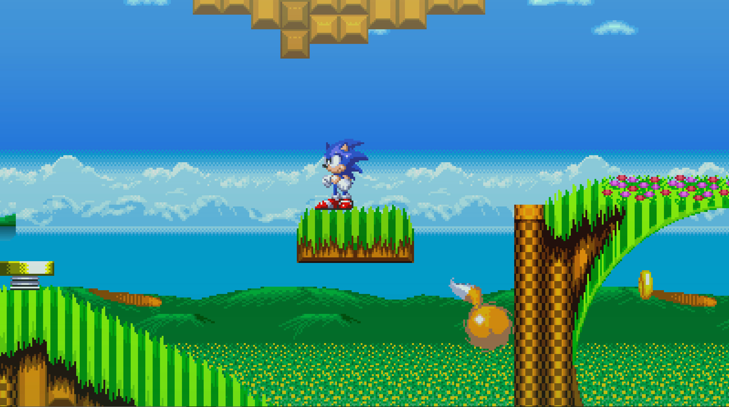 Emerald Hill Zone Work In Progress for Sonic 3 A.I.R. | S3AIR Works In Progress
