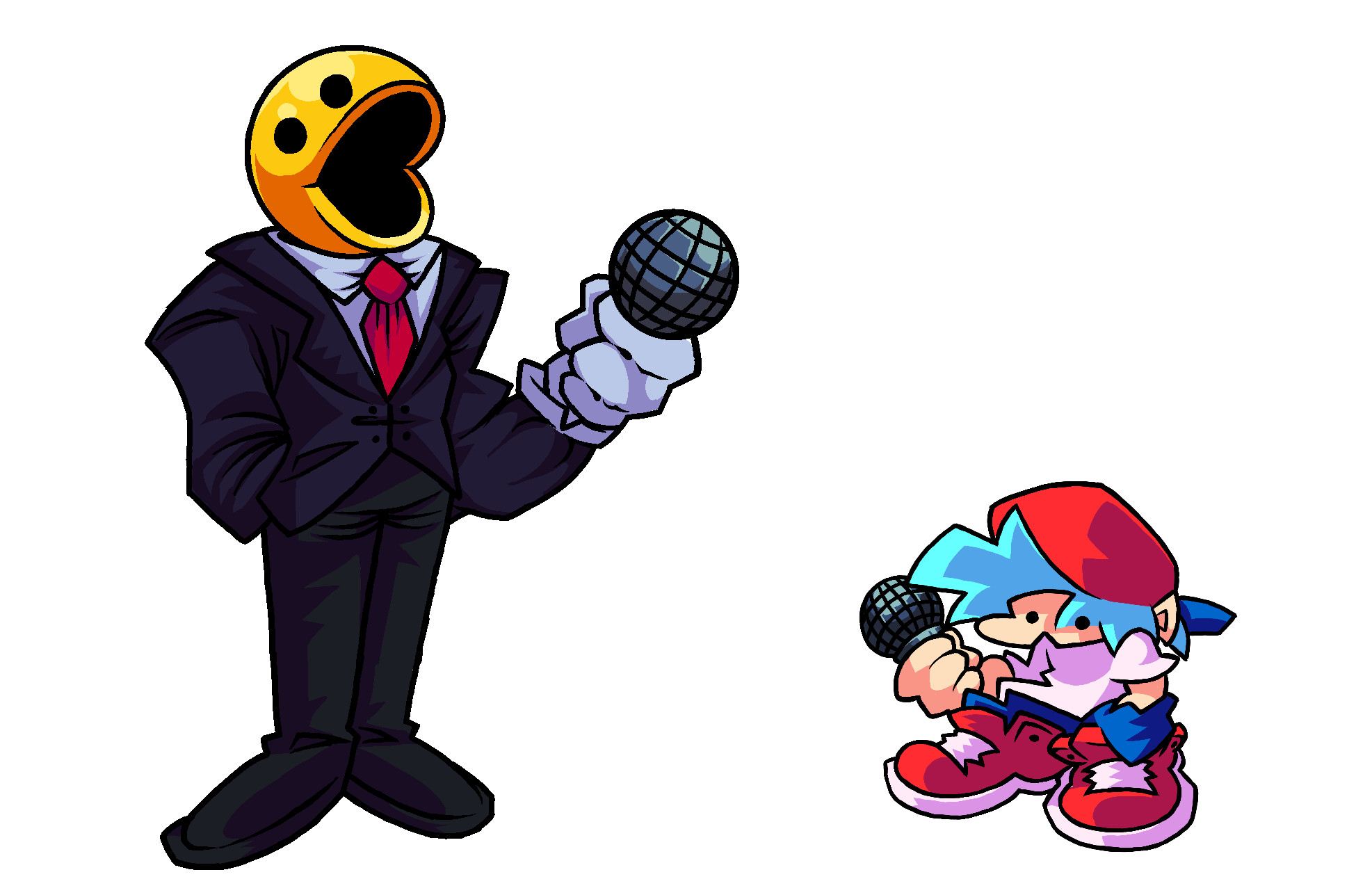 Pac-Man Traumatic Sunday Work In Progress for Friday Night Funkin ...