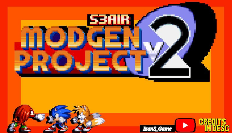 Modgen V2 Project Work In Progress for Sonic 3 A.I.R. | S3AIR Works In ...