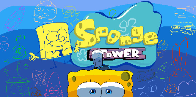 Sponge Tower [Spongebob over Peppino] Work In Progress for Pizza Tower ...