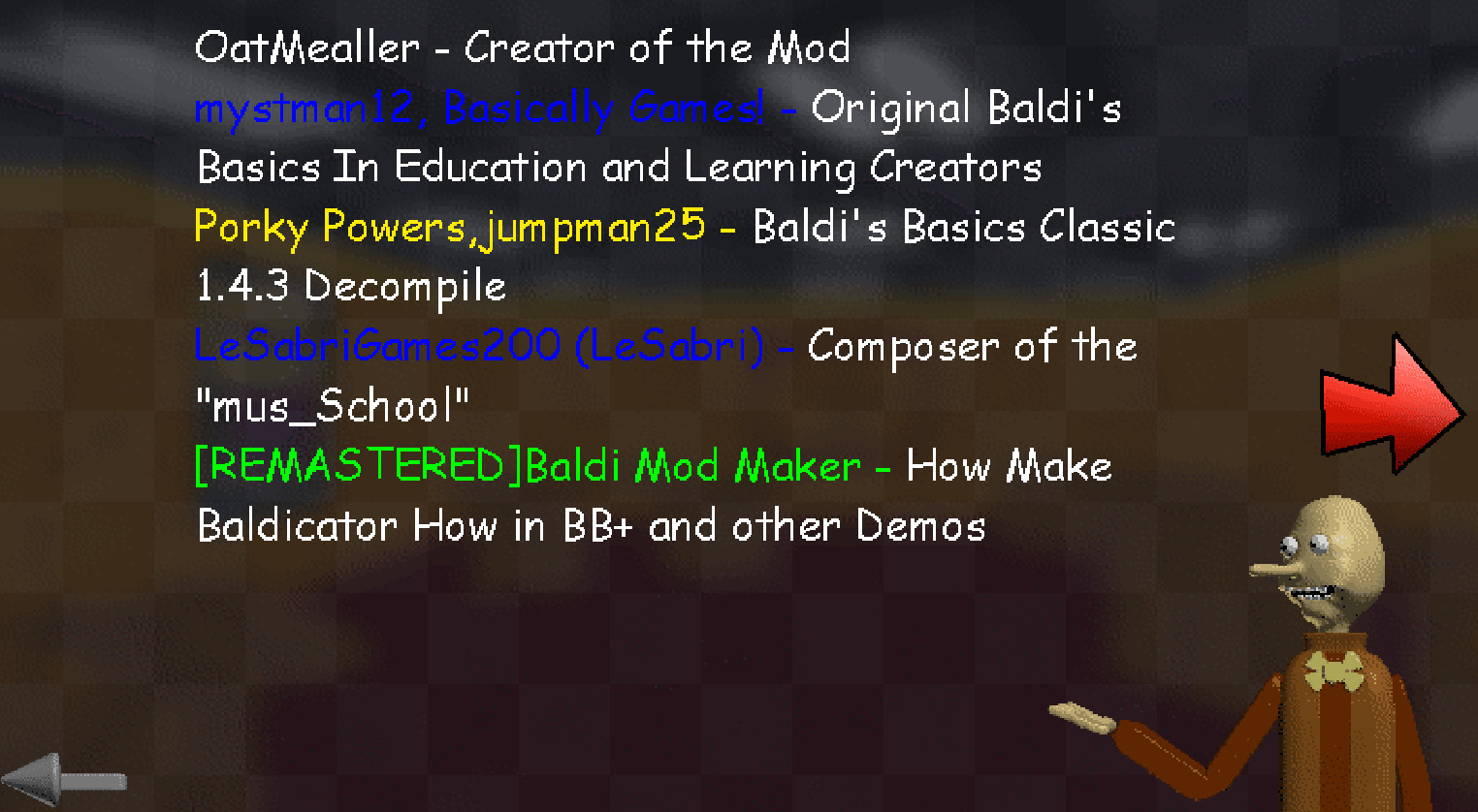 Garry's Casual Math Knowledge Schoolhouse (WIP) Work In Progress for Baldi's Basics | Baldi ...