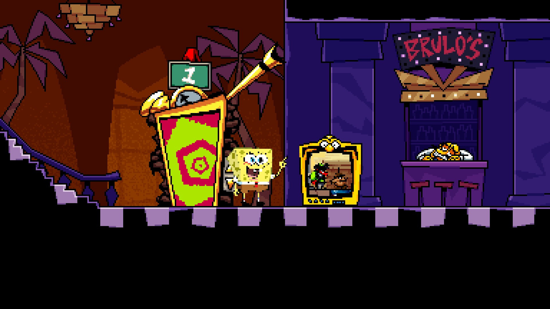 SPONGEBOB PNG IN ANTONBLAST (W.I.P) Work In Progress for ANTONBLAST ...