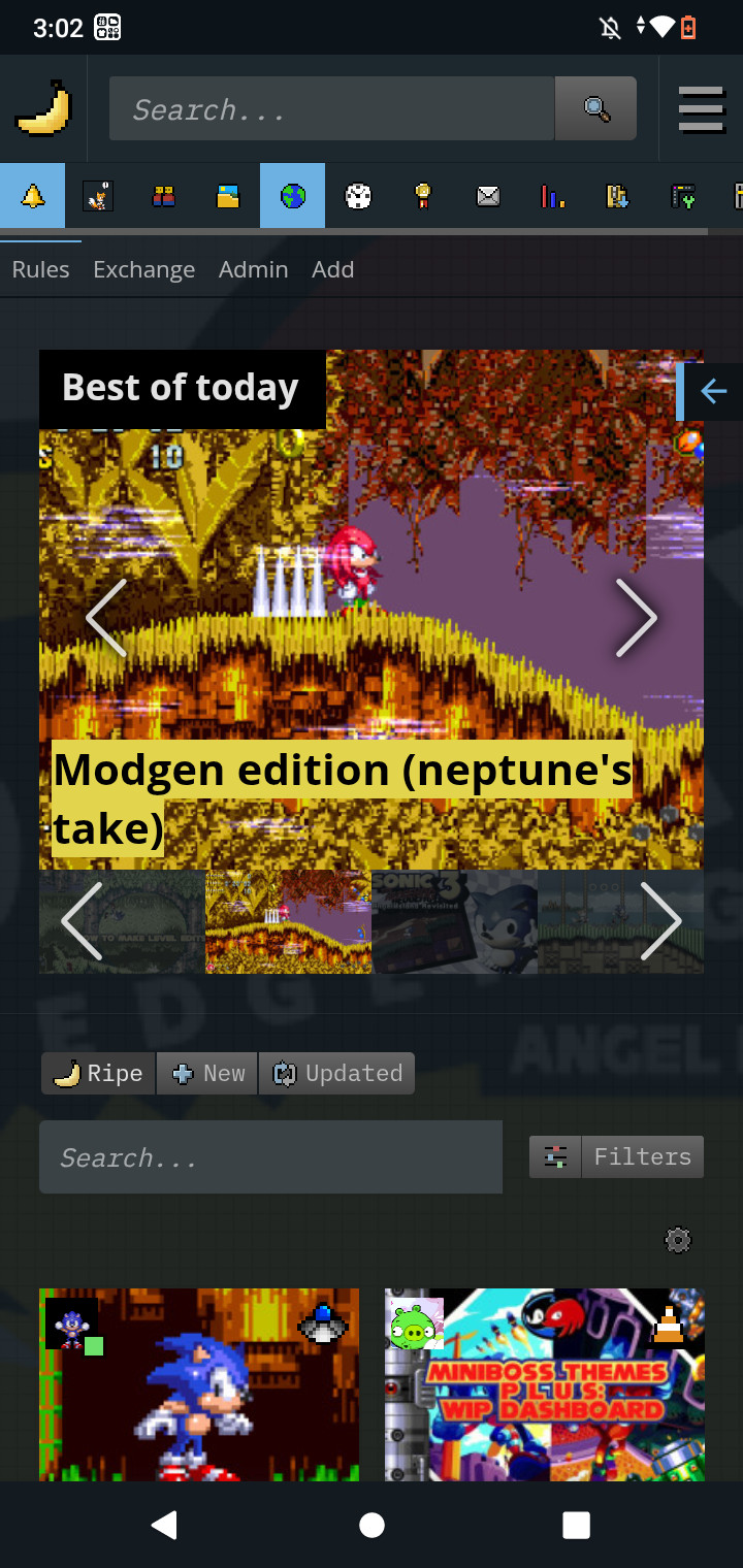 Modgen edition (neptune's take) Work In Progress for Sonic 3 A.I.R. | S3AIR Works In Progress