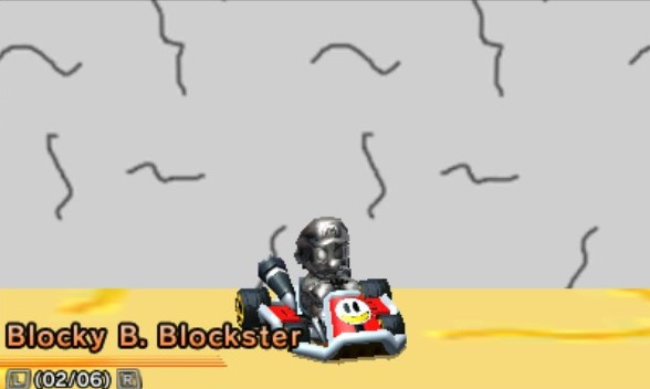 Blocky In Mario Kart 7 Work In Progress for Mario Kart 7 | MK7 Works In ...