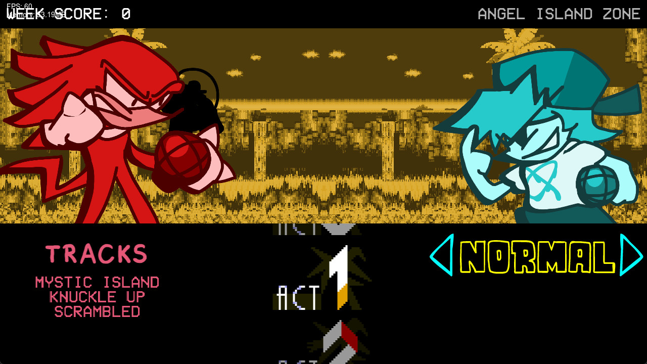 Friday Night Funkin' & Knuckles Work In Progress for Friday Night ...