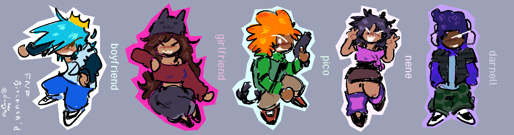 FNF BITCRUSH'D Work In Progress for Friday Night Funkin' | FNF Works In ...