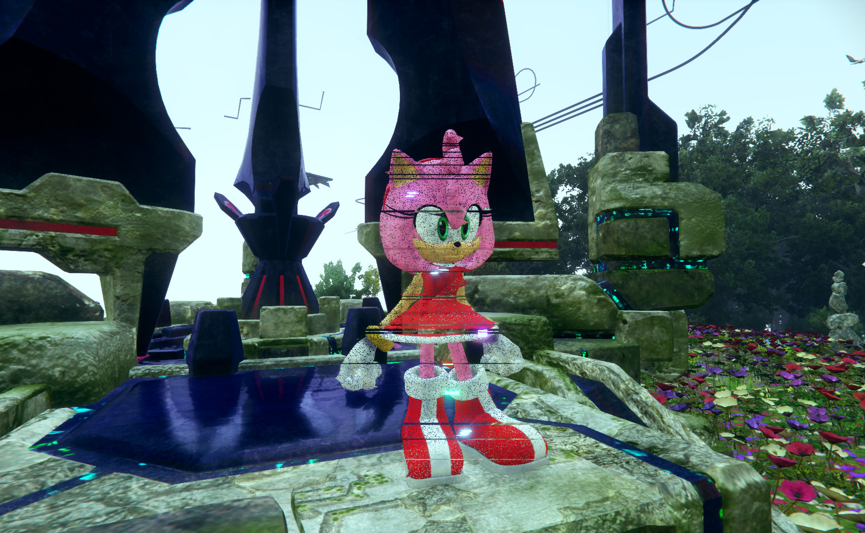 Cyber Characters tweaks Work In Progress for Sonic Frontiers ...