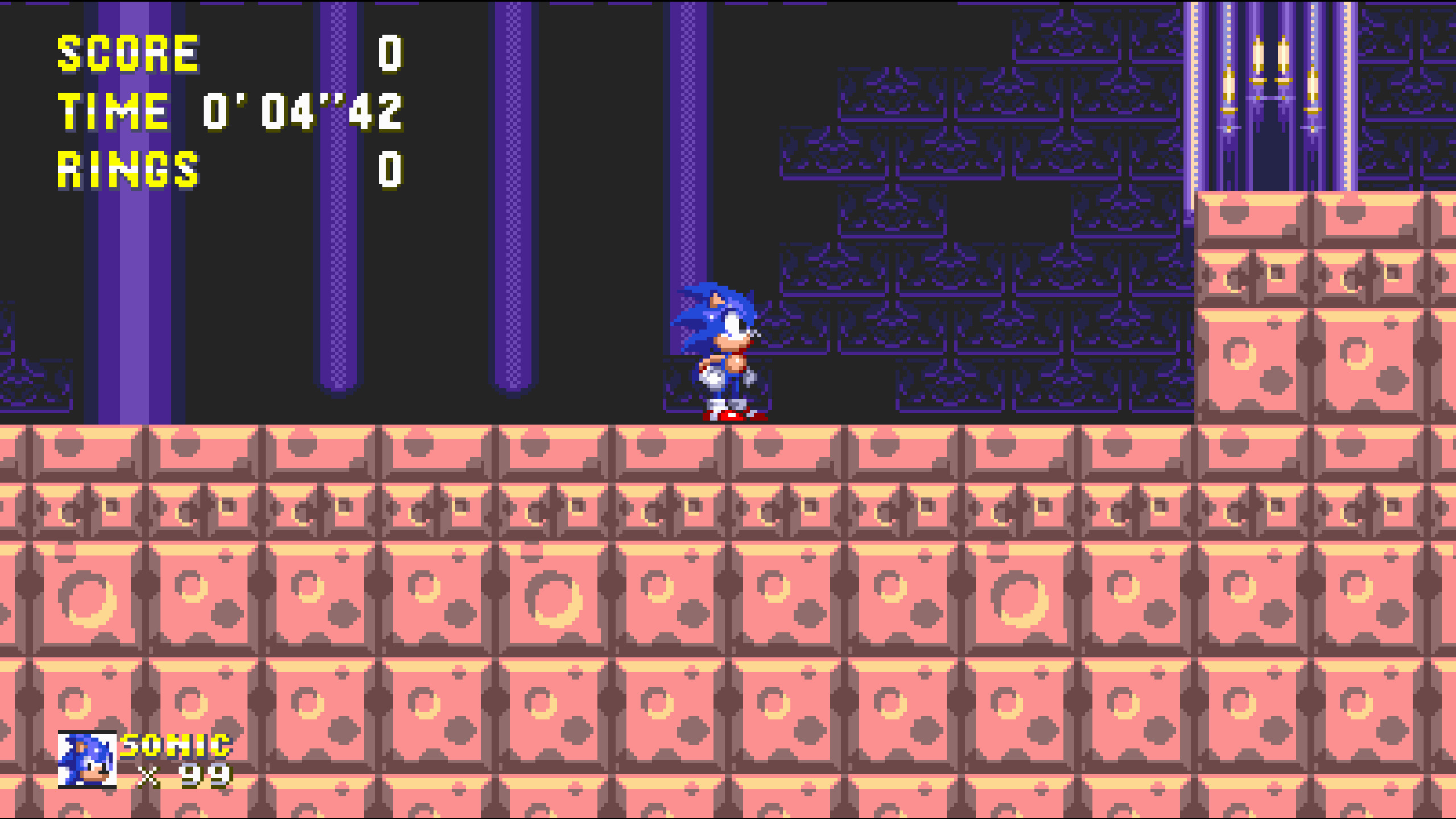 Aqua Lake over HCZ Work In Progress for Sonic 3 A.I.R. | S3AIR Works In ...