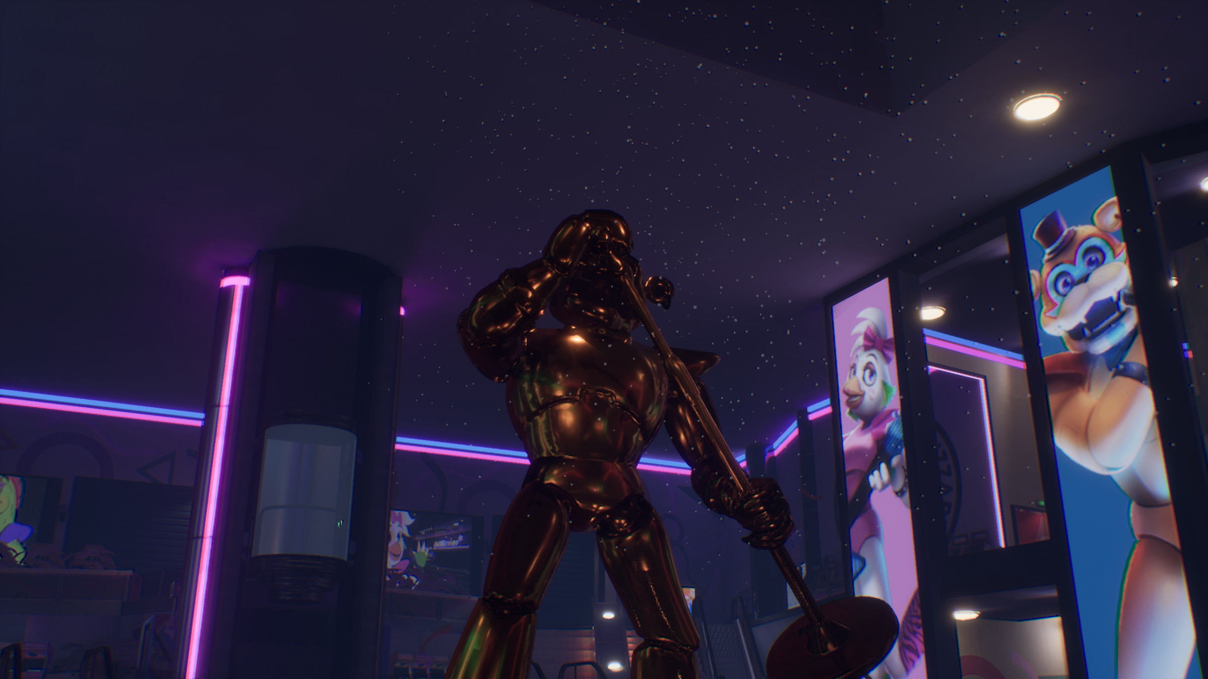 Concept Lobby Recreation Work In Progress for Five Nights at Freddy's Security Breach | FNaF: SB ...