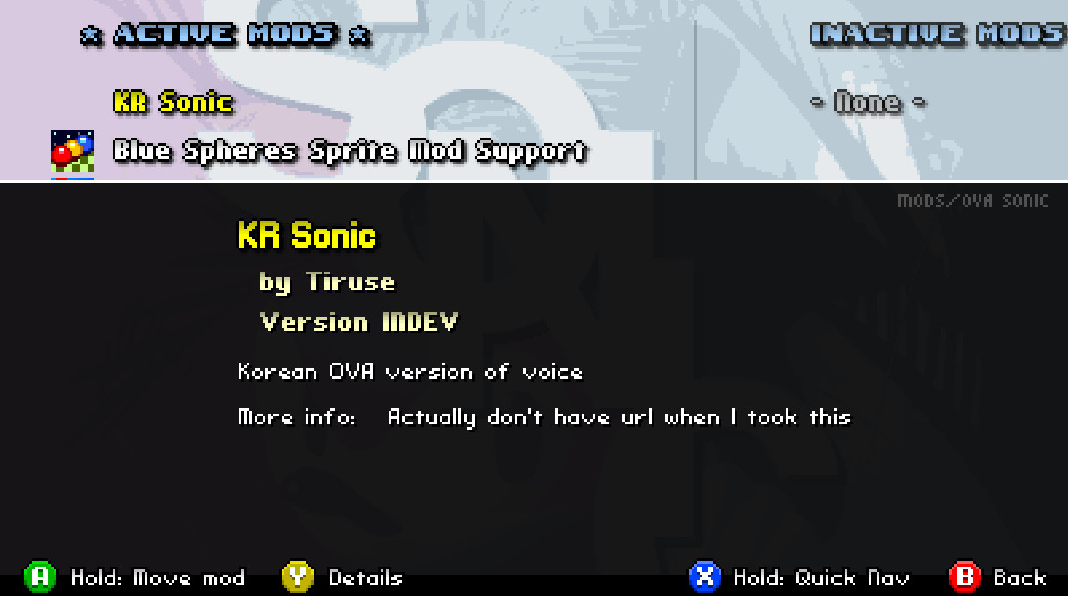 OVA Sonic - KR Work In Progress for Sonic 3 A.I.R. | S3AIR Works In ...