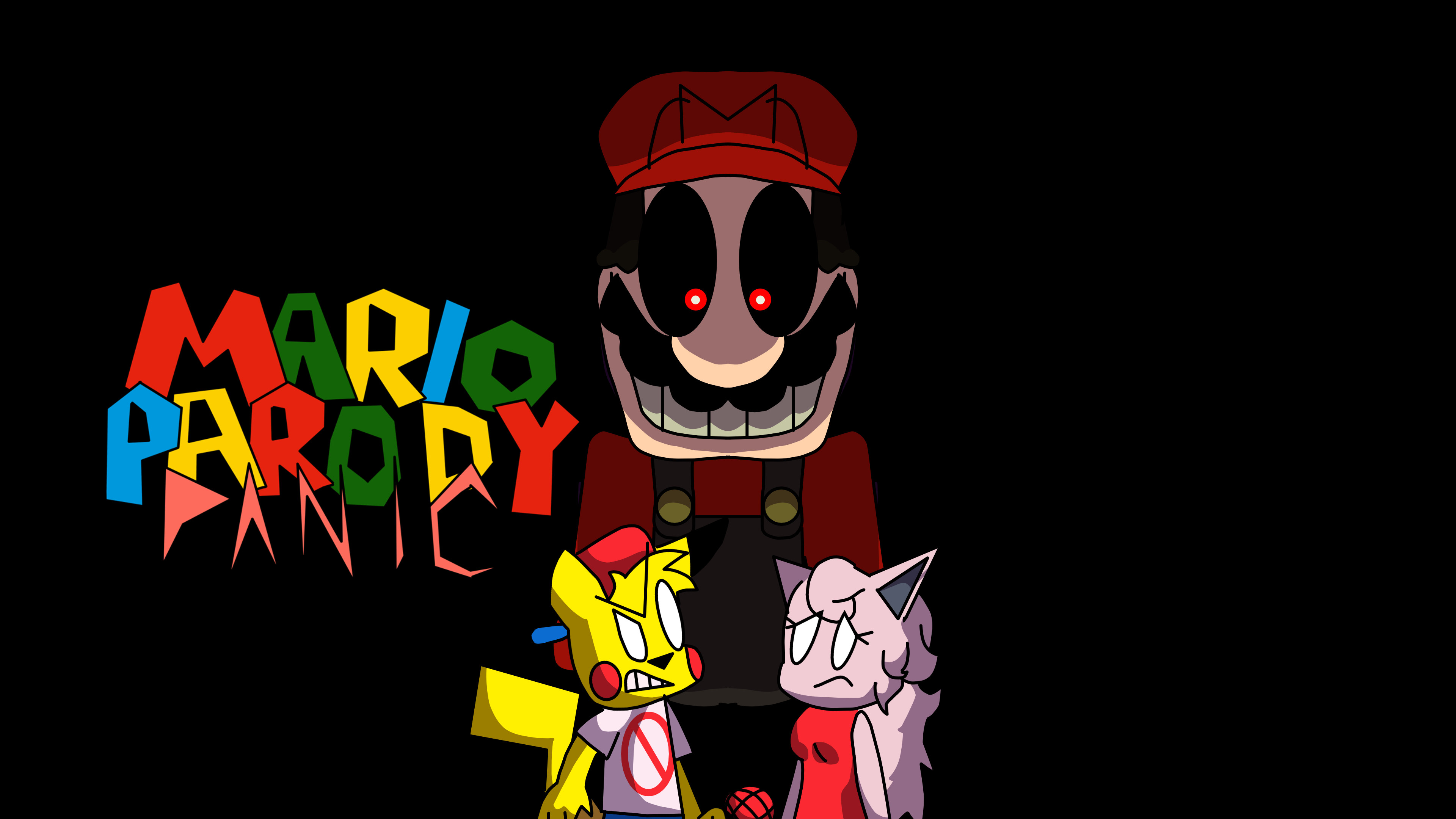 FNF: Mario Parody Panic Work In Progress for Friday Night Funkin' | FNF ...