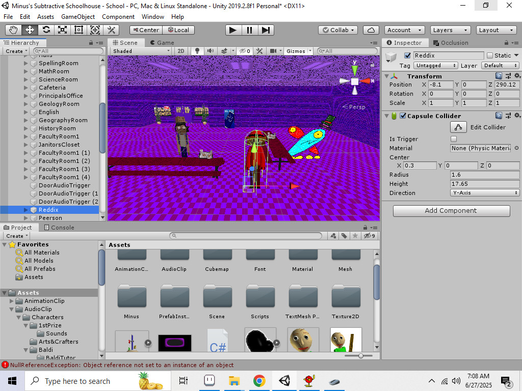Minus's Subtractive Schoolouse (BUGGY DEMO) Work In Progress for Baldi ...