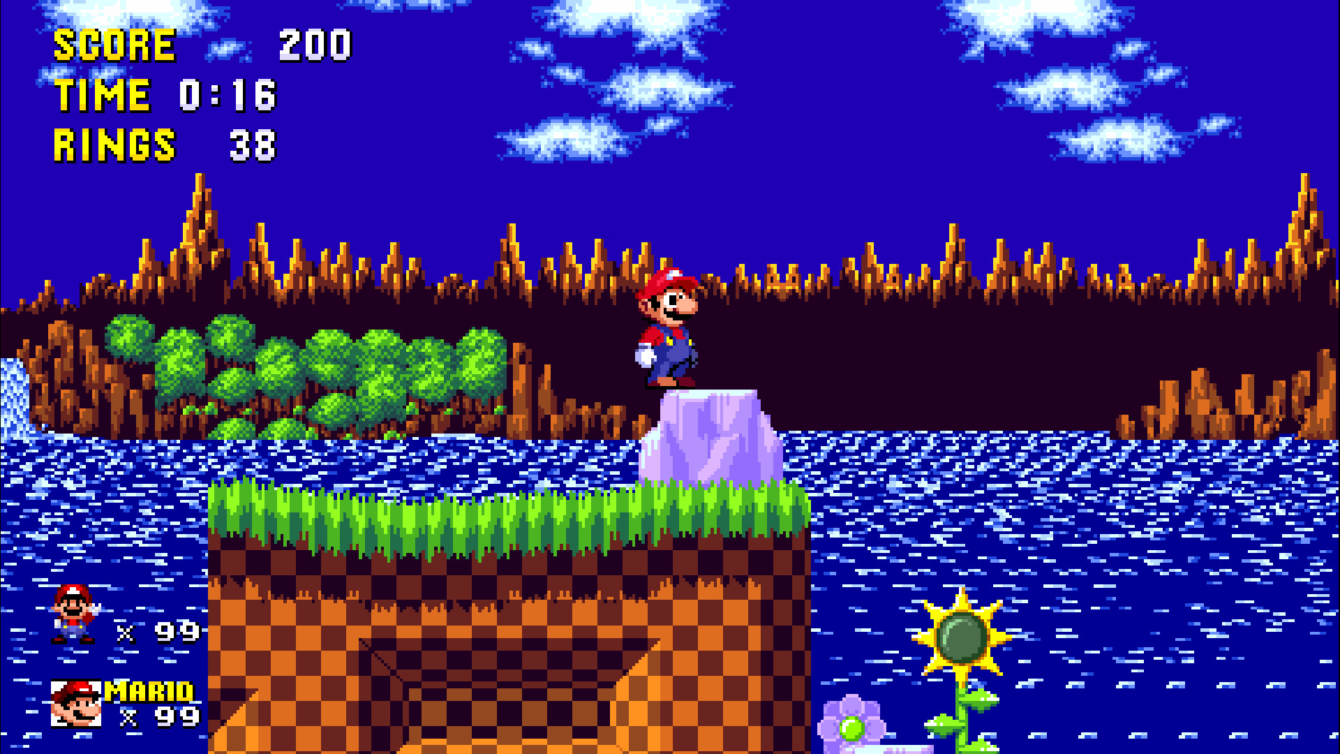 Mario in s1f Work In Progress for Sonic the Hedgehog Forever | S1F ...