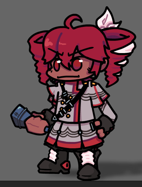 Gripou's Kasane Teto sprites (WIP PAGE!!) Work In Progress for Friday ...