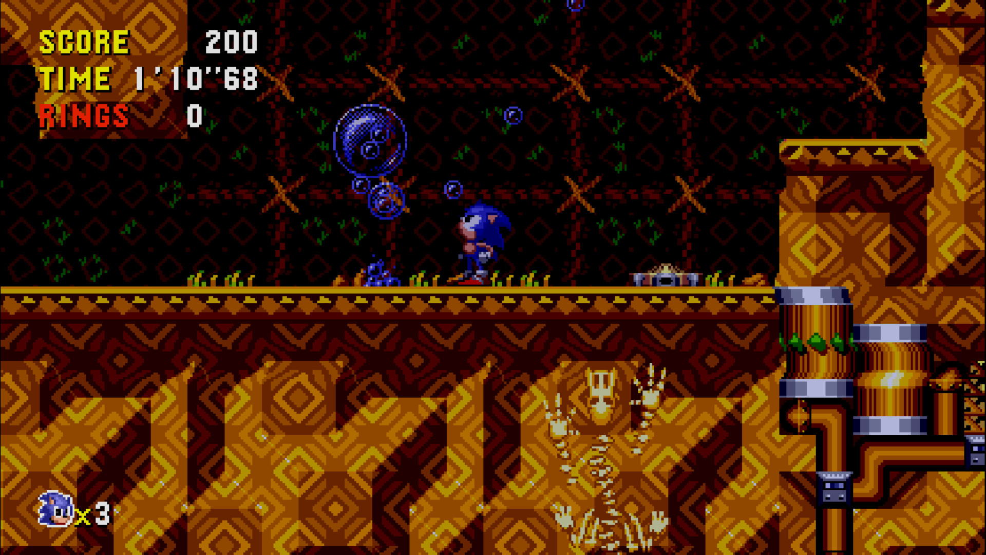 Sonic CD's scrapped rounds Work In Progress for Sonic CD (2011) | SCD ...