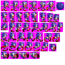 Sonic Mania Styled Sprites Work In Progress for Sonic the Hedgehog ...