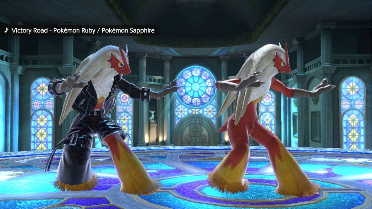 Punk Style Blaziken Work In Progress for Super Smash Bros. Ultimate ...